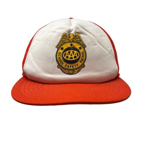 Yupoong | Accessories | Aaa School Safety Patrol Vintage Trucker ...